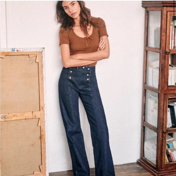 Sezane | Jeans | Sezane Le Parisiene Jean | Poshmark
